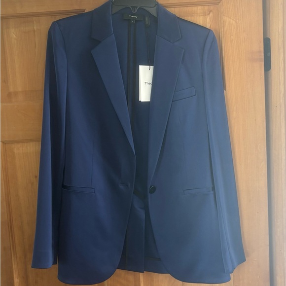 Theory | Jackets & Coats | Theory Women Navy Sport Coat | Poshmark